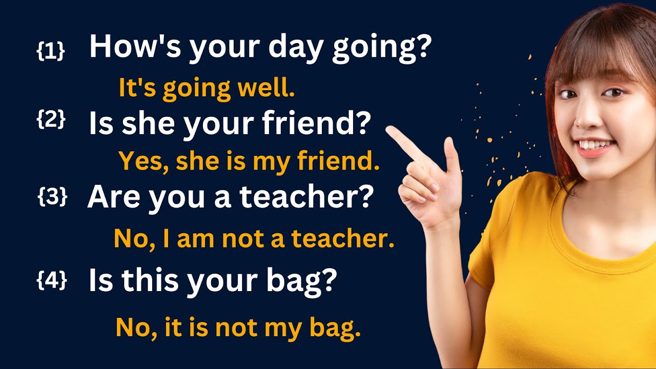 English Conversation Practice | Simple Present Tense | English Speaking ...