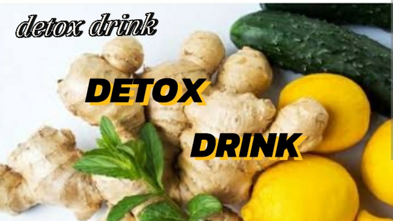 Ultimate detox drink; cleanse your body in minutes and feel good! - YouTube