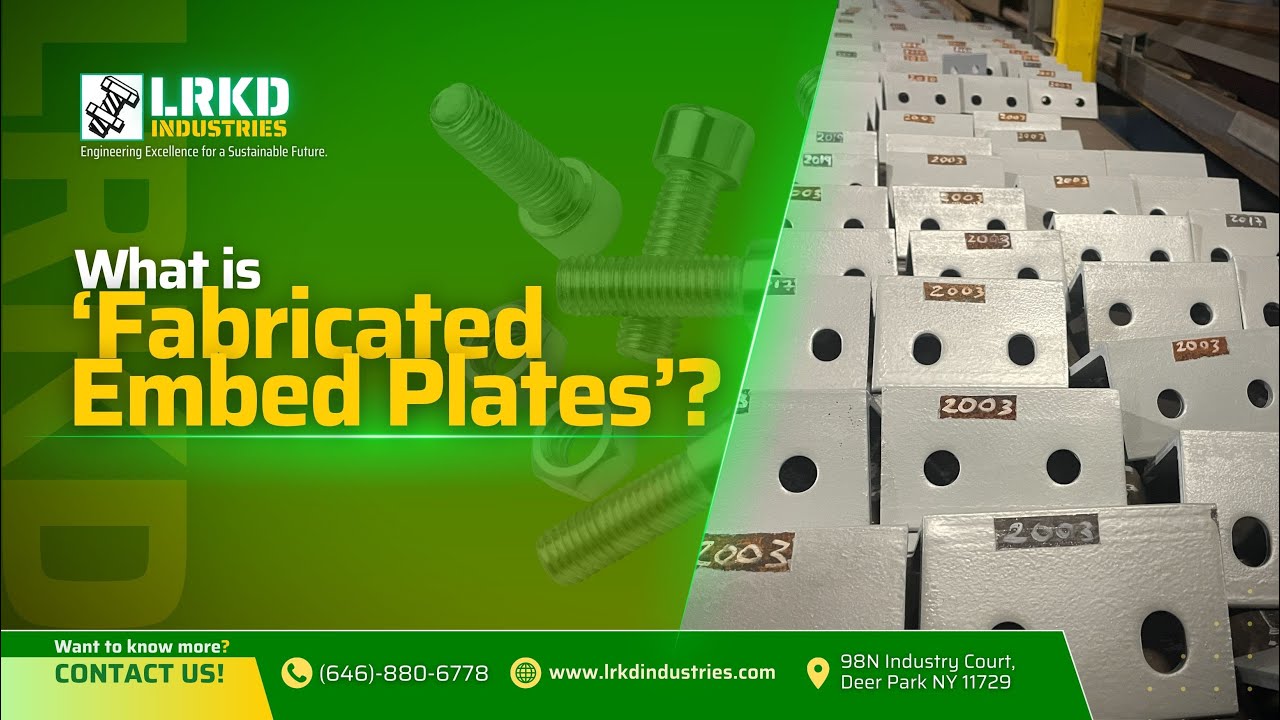 Fabricated Embed Plates: What Are They? - YouTube