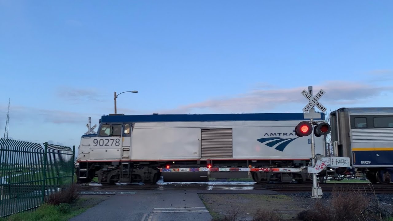 Amtrak California 90278 San Joaquins 702 South - Calaveras Bike Trail ...