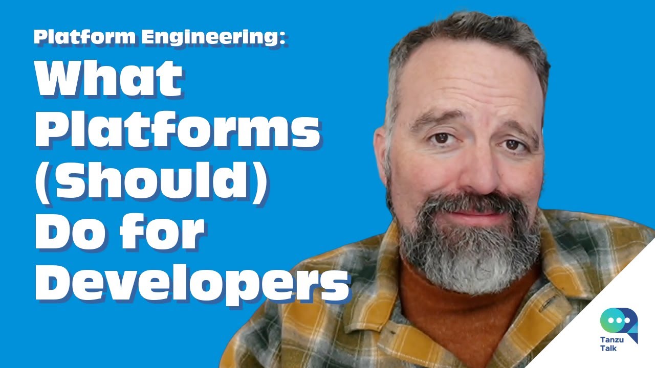 What Platforms (Should) Do for Developers - things to ask the Platform Engineering group - YouTube