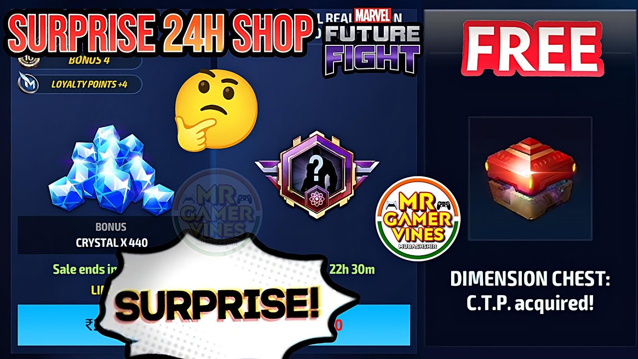 😍 Free CTP Chest & Surprise Shop D-5 Best Deal?? | Marvel Future Fight ...