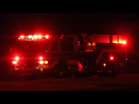 Edgewater FR Engine 55 & Medic 55 Responding - YouTube