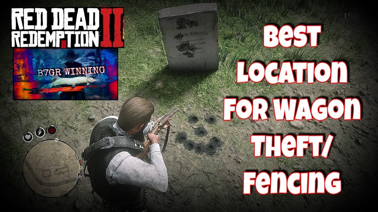 RDR2 Best Location for Wagon Theft/Fencing - YouTube
