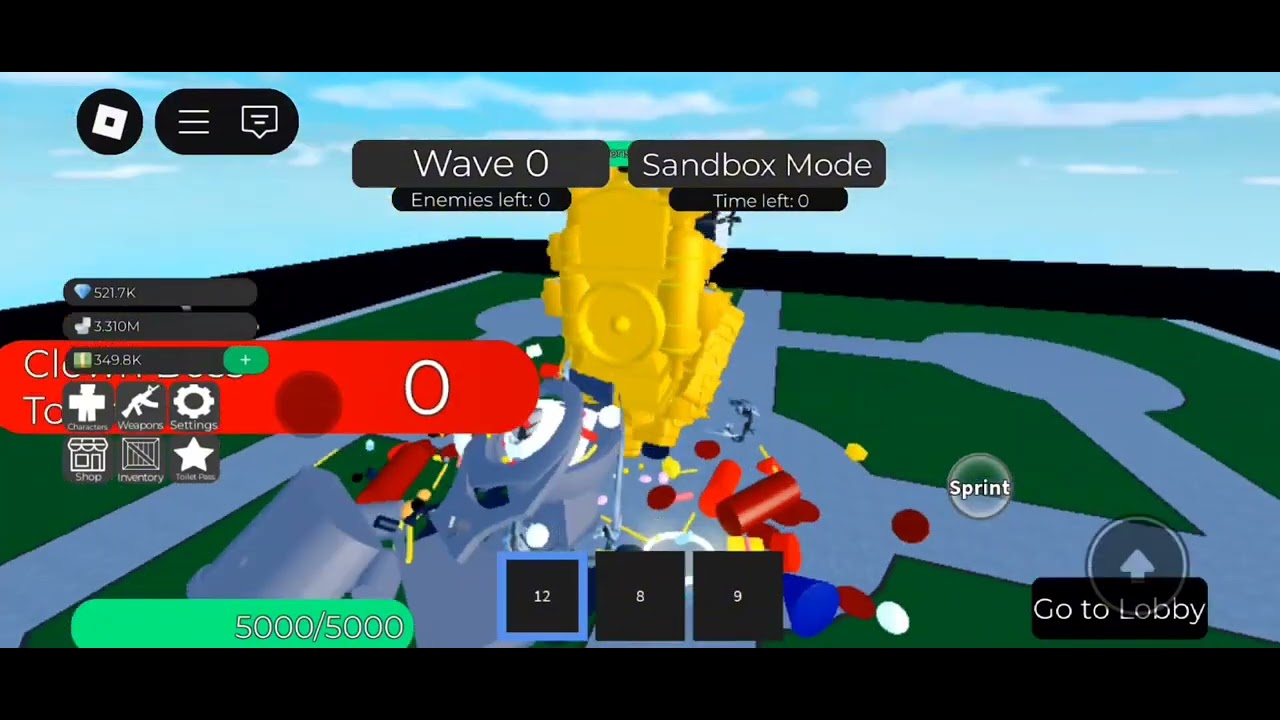 upg titan clock vs blooper (super toilet brawl) - YouTube