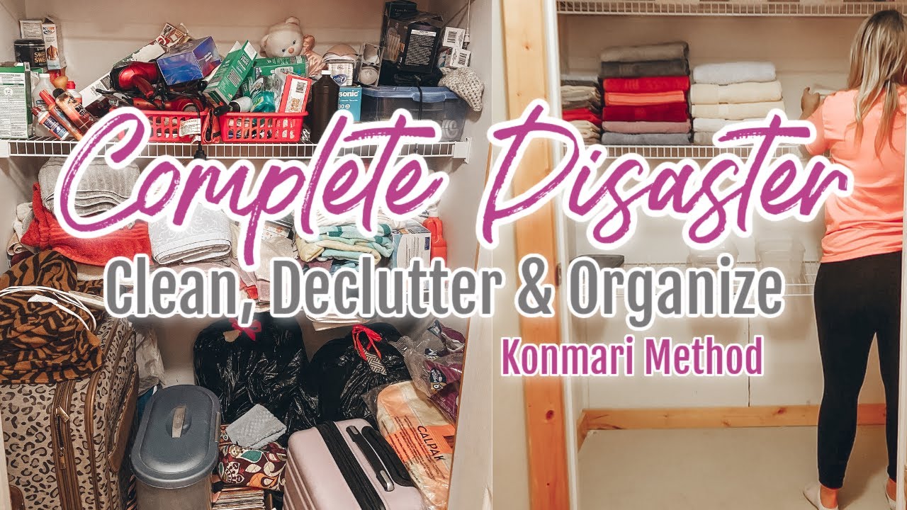 EXTREME CLOSET DECLUTTER | SMALL CLOSET DECLUTTER AND ORGANIZATION ...