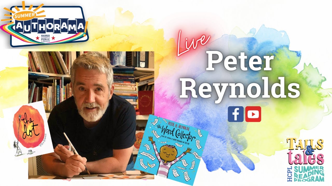 Authorama Presents Peter Reynolds Live! - YouTube