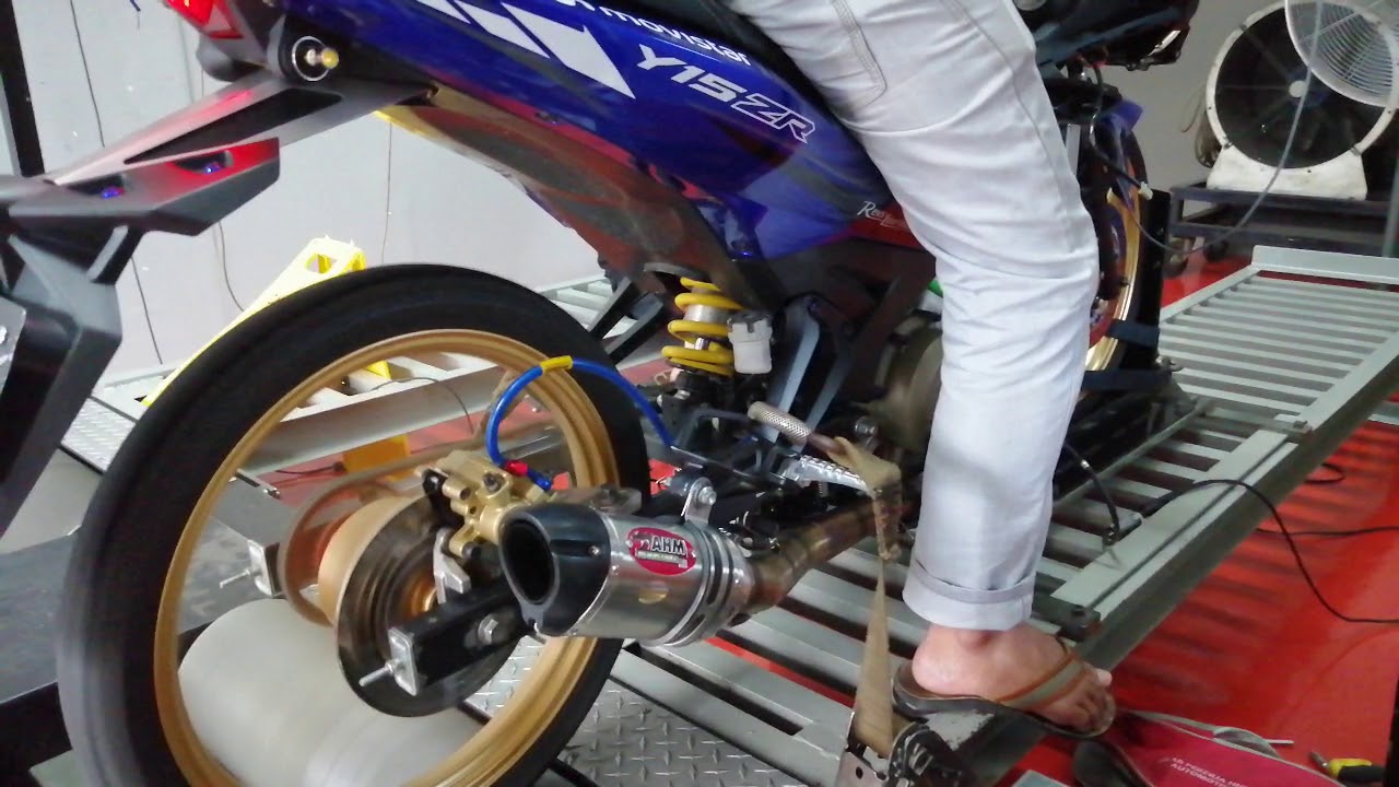 Yamaha Y15 40.9hp exzos AHM cun perginya.. @abg jee - YouTube