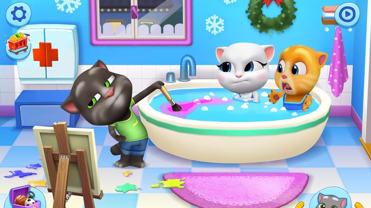 My Talking Tom Friends | Kids Games | Tolking Tom Friends Gameplay ...