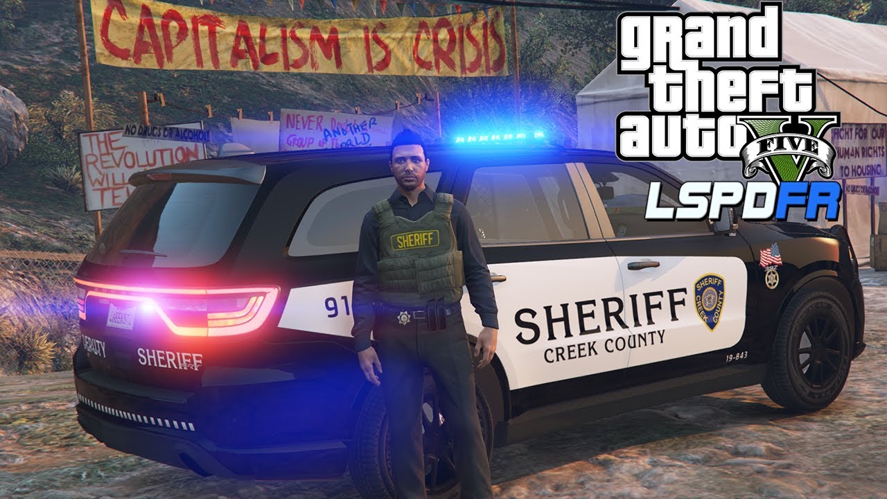 GTA 5 Mod LSPDFR - 2018 Dodge Durango Creek County OK - Deputy Sheriff ...