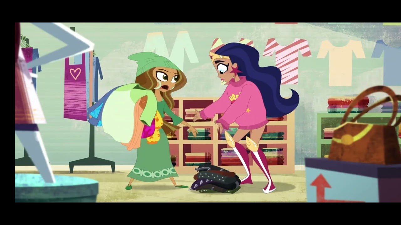 DC Super Hero Girls Meet Green Lantern Boomerang Airing - YouTube