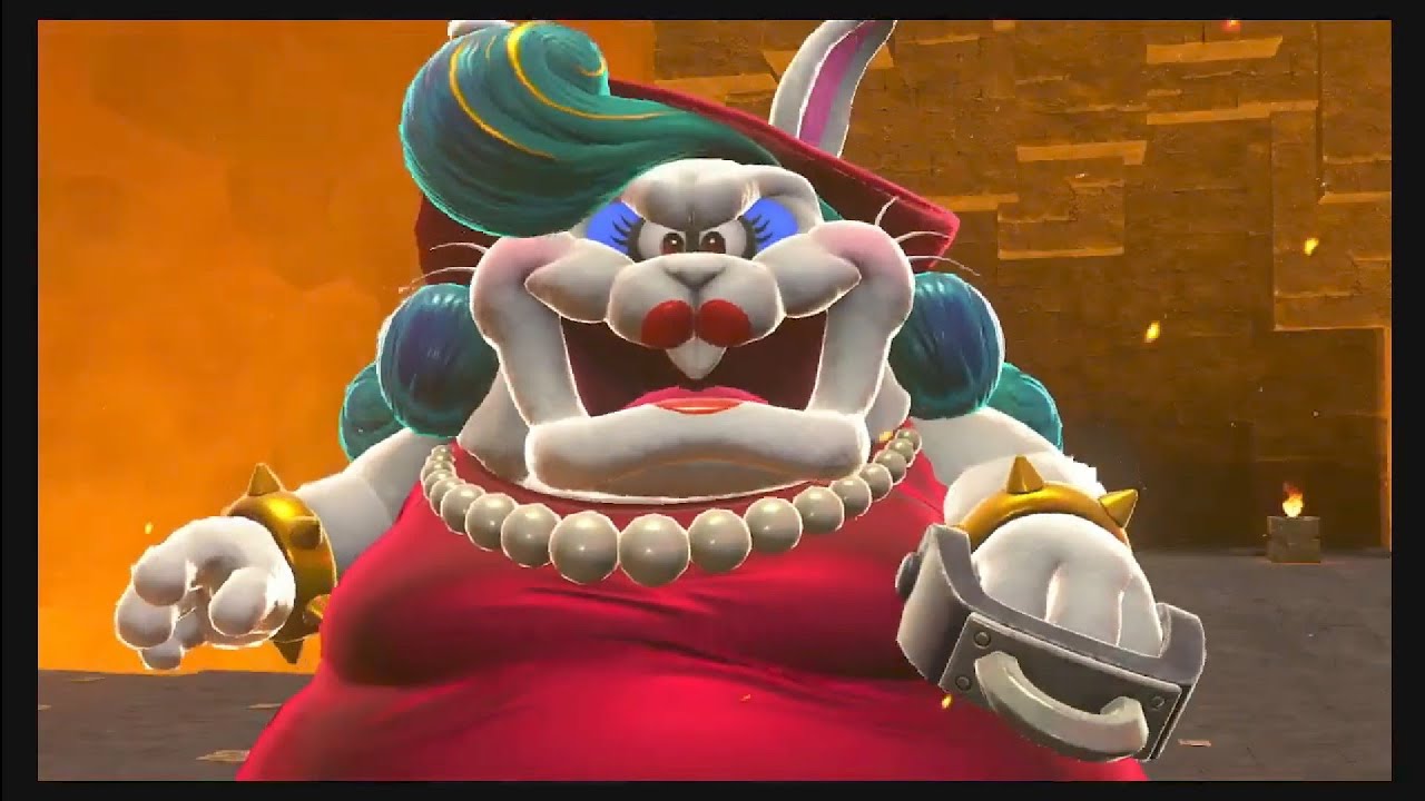 Super Mario Odyssey (Madame Broodal Boss Fight 2) - YouTube