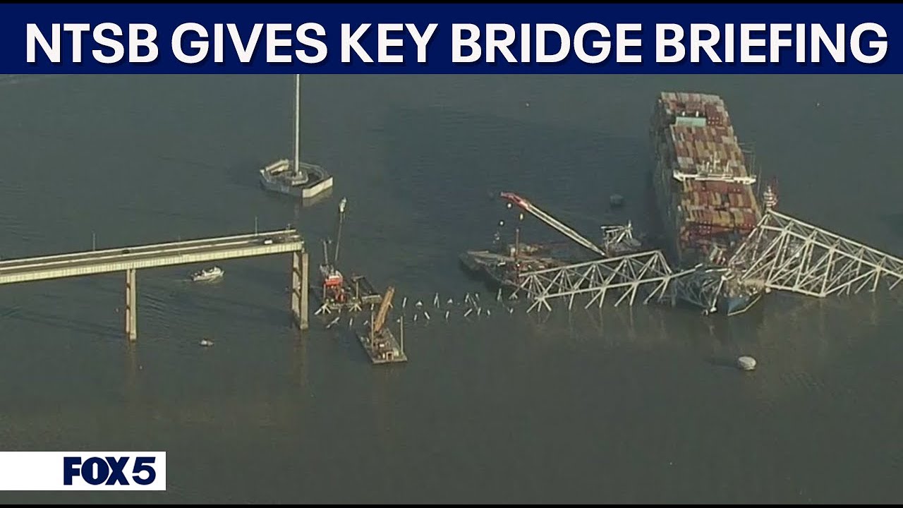NTSB provides update on the 2024 Francis Scott Key Bridge Collapse ...