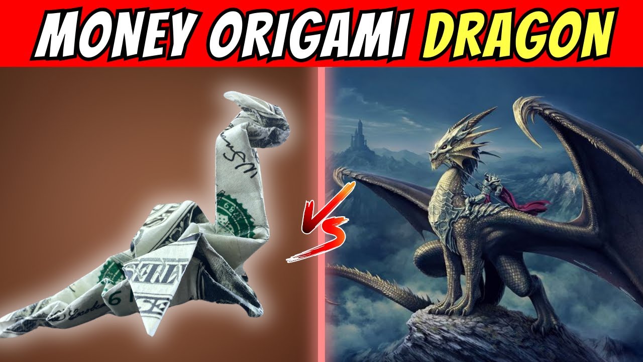 Money Origami Dragon - Unique Gift Idea for All Occasions! - YouTube