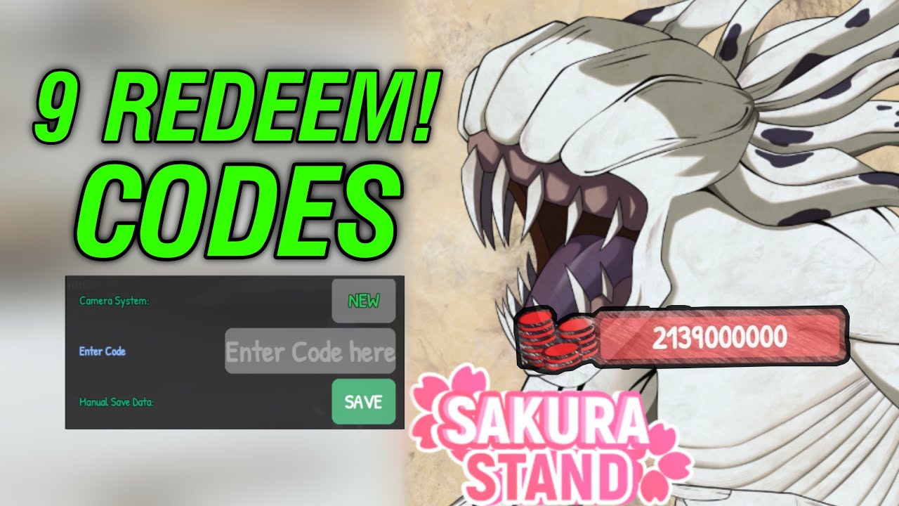YUTA'S DOMAIN SAKURA STAND CODES NEW CODES - SAKURA STAND CODES 2024 - YouTube
