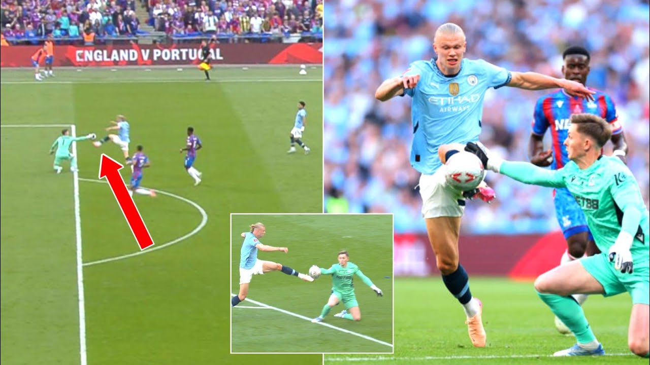 Henderson Handball vs Man City in FA Cup final; Red Card ? Outside the ...