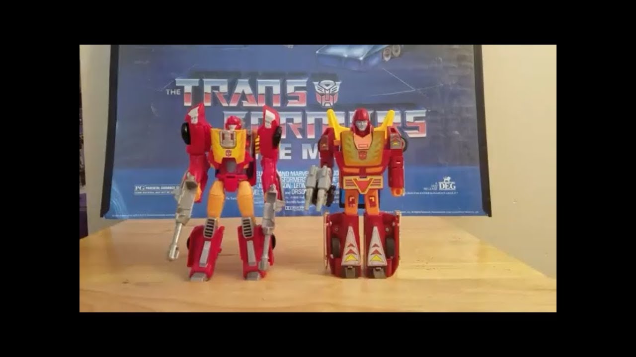 Transformers Titan Returns Deluxe HOT ROD w/ FIREDRIVE & G1 ...