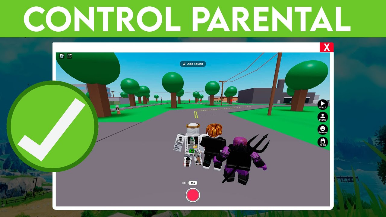 Cómo ACTIVAR CONTROLES PARENTALES en Roblox | Tutorial - YouTube