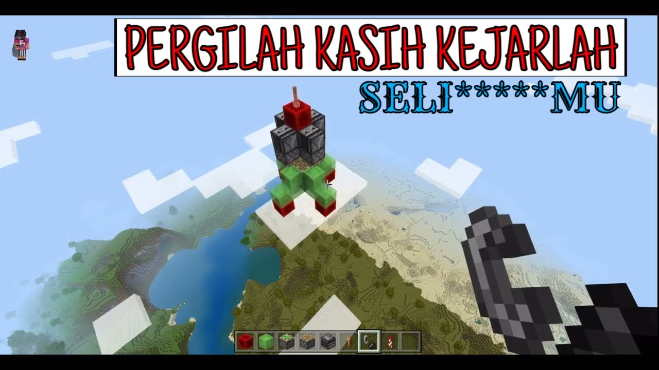 Minecraft Creative Indonesia Coba Bikin Roket - YouTube