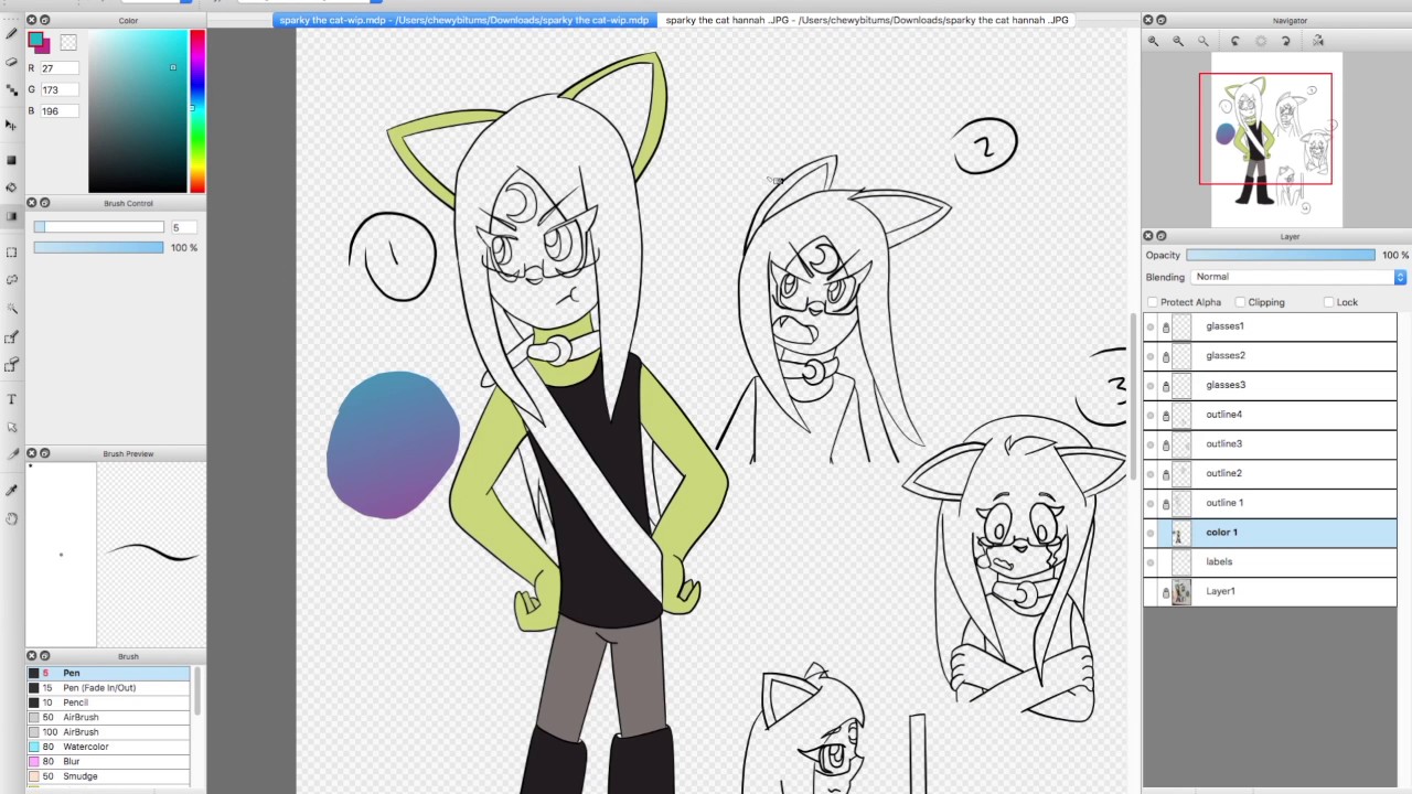 Speed Draw Test 1 - YouTube