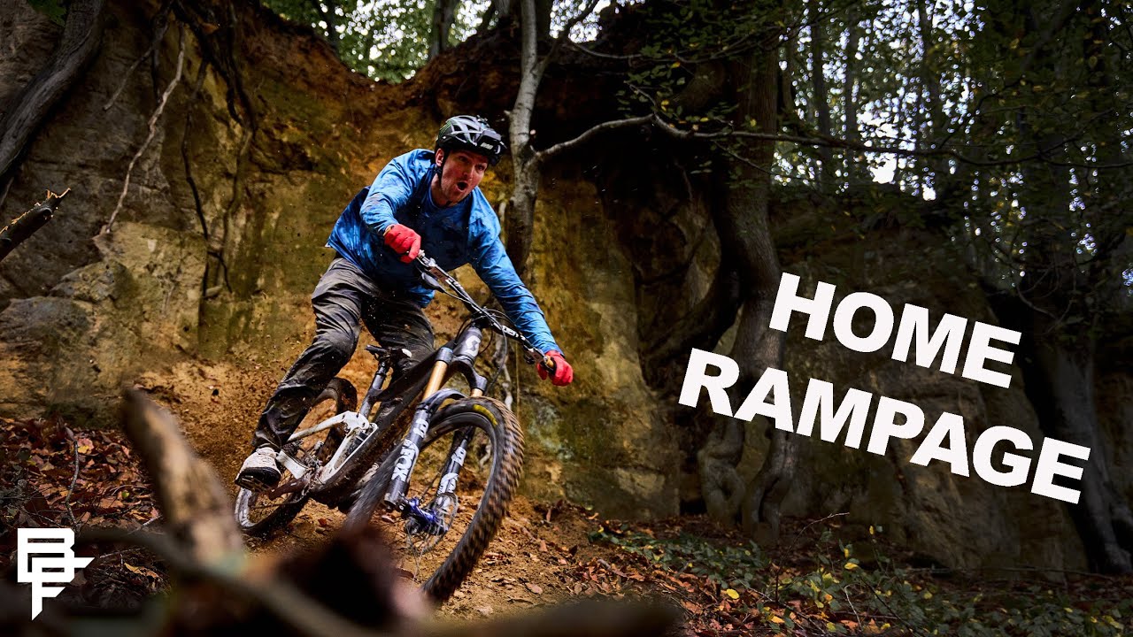 HOME RAMPAGE IS BACK - RIDING OFF A CLIFF - YouTube