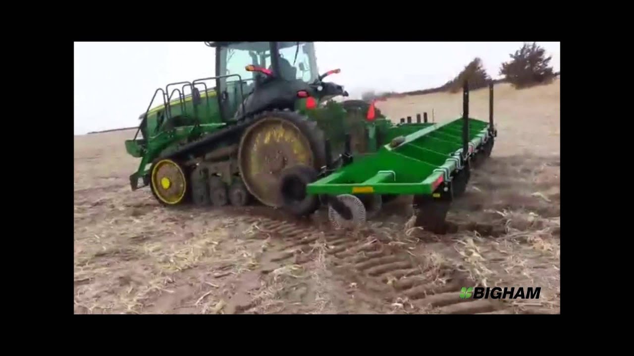 Paratill - 8 Row with Coulters - YouTube