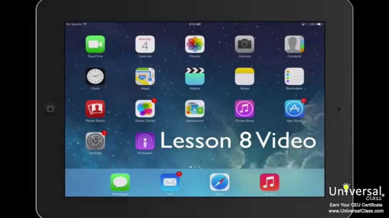 How to Use Video on the iPad Tutorial - YouTube
