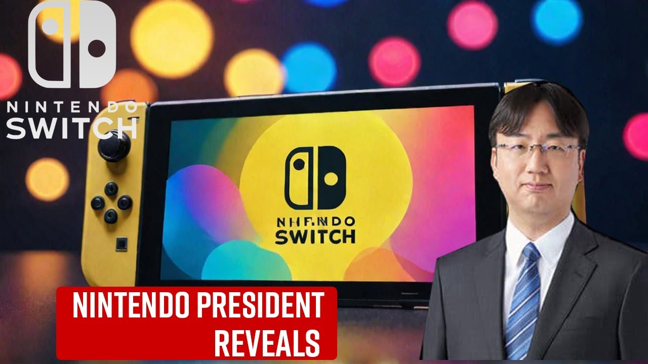 Nintendo President Reveals More Information on Switch 2 Plans - YouTube