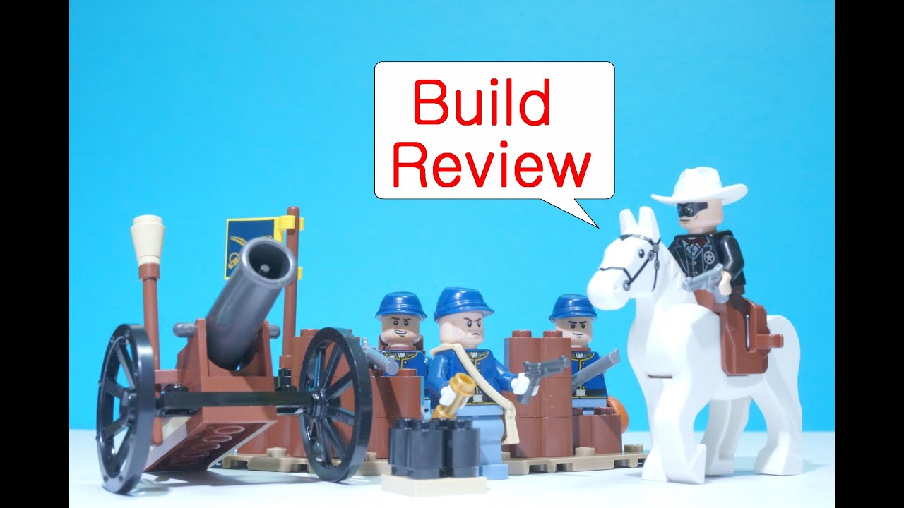 Lego Lone Ranger 79106 Cavalry Builder Set - Build Review 레고 장난감 - YouTube