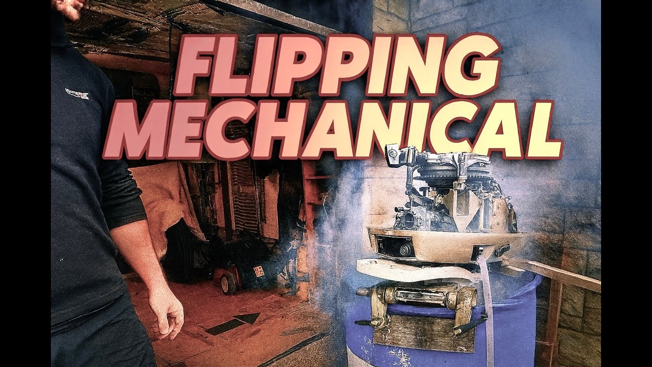 Flipping Mechanical - EP 1 Evinrude Outboard Flip - YouTube