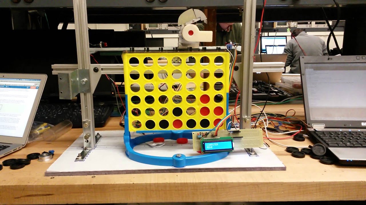 Automatic Connect 4 Game - YouTube
