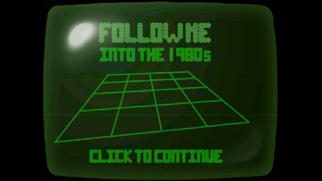 Game Jam Entry: Follow Me into the 1980s - YouTube