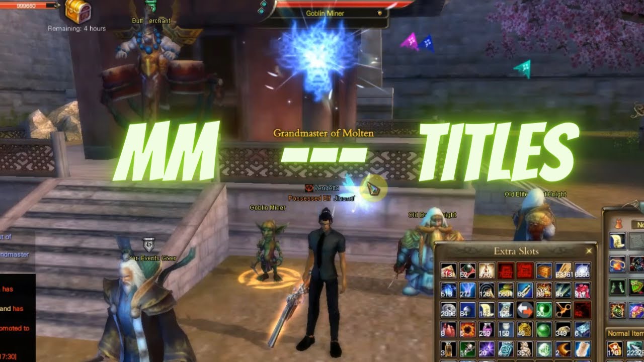 Molten Mines Titles guide | Evolved perfect World | PWI - YouTube