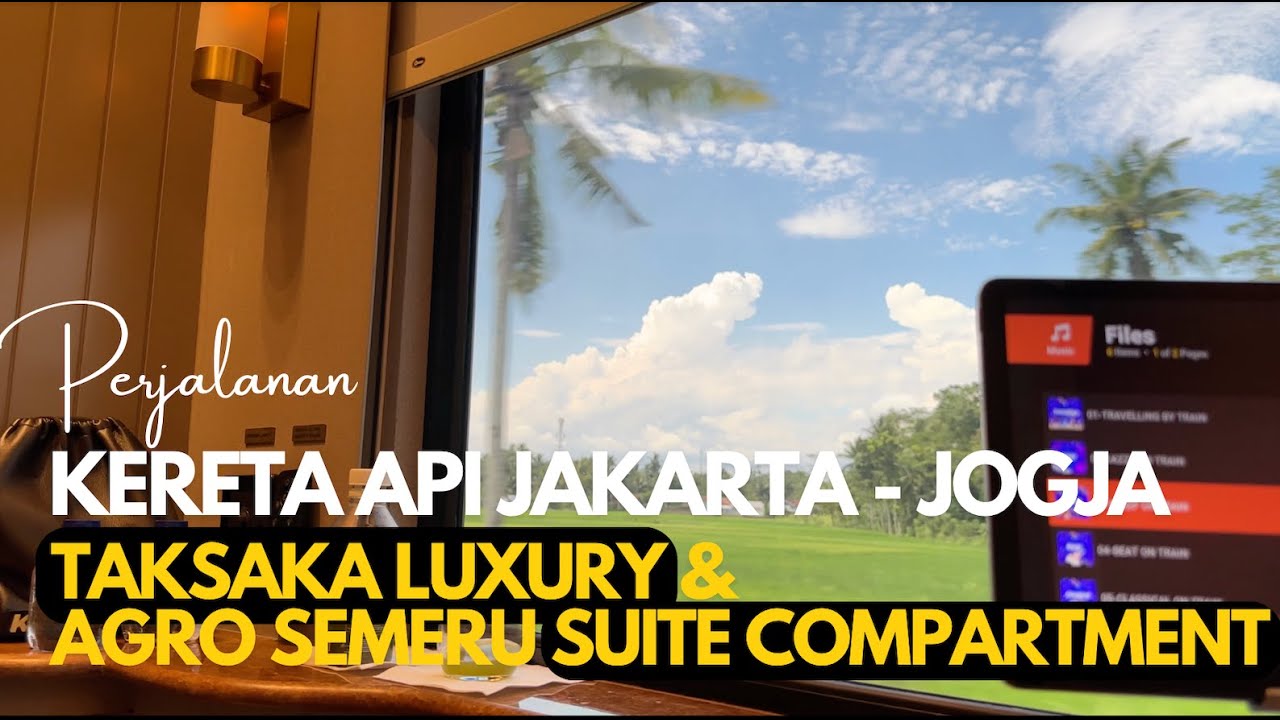 Merasakan Inovasi Kereta Api Taksaka Luxury dan Agro Semeru Suite Class ...