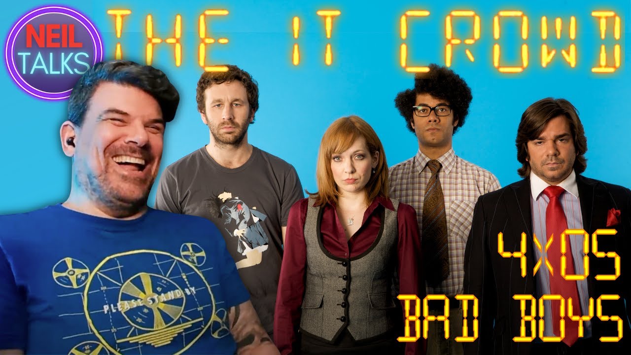 Mother-flippin' Ploppers! *THE IT CROWD* 4x05 Reaction - "Bad Boys" - YouTube