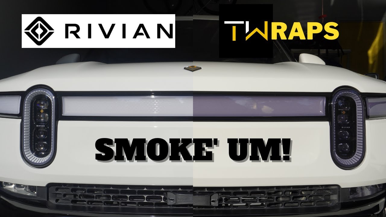 Rivian R1T PPF | Tinted Headlights | Tinted Taillights | Black Door ...