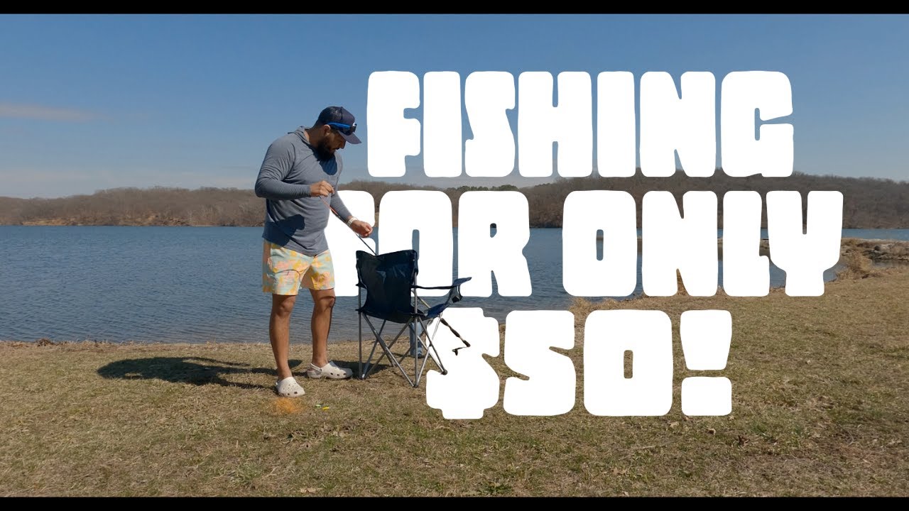 $50 for Rod, Reel, Line and Bait? - First Time Fishing in 7 Years ...
