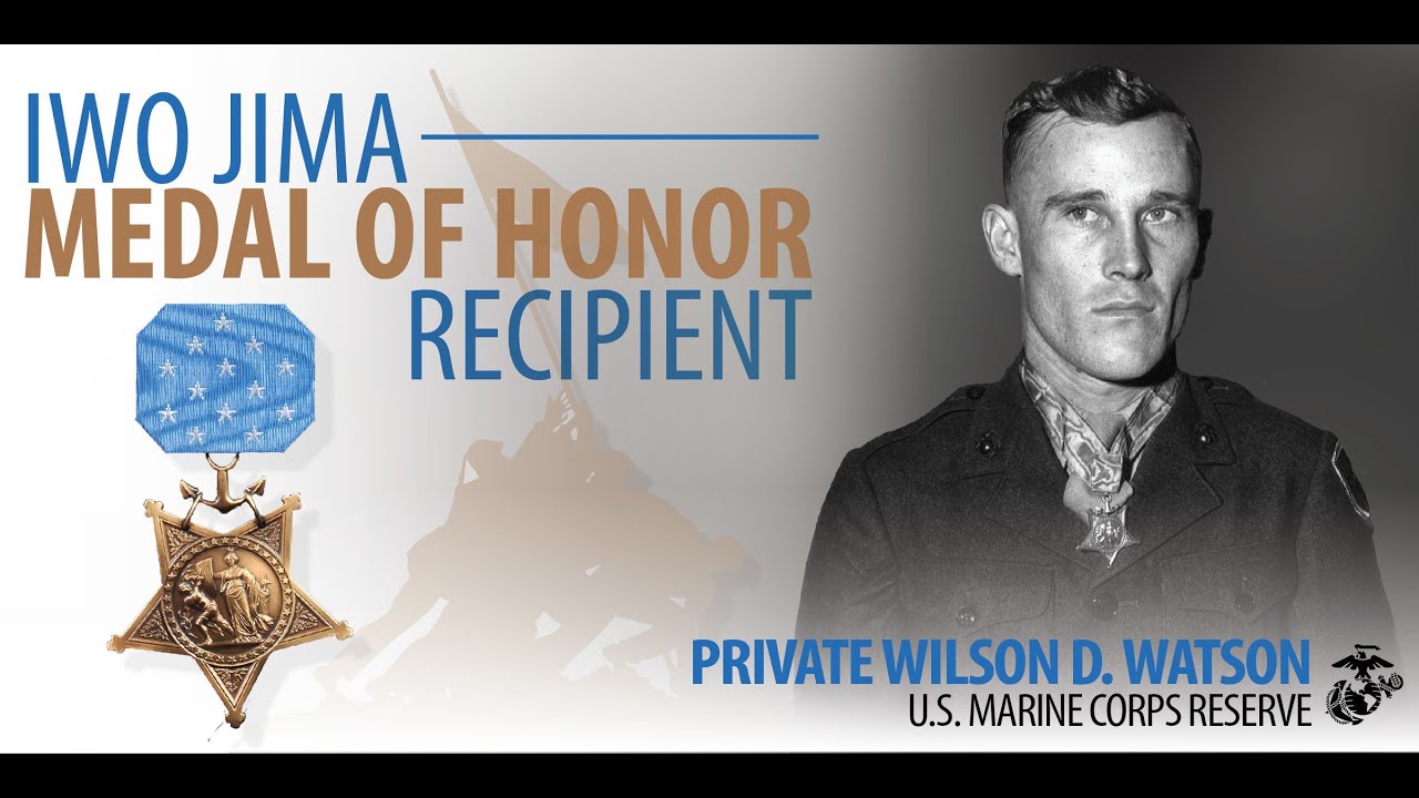 Wilson Watson, USMC, Medal of Honor, World War II - YouTube