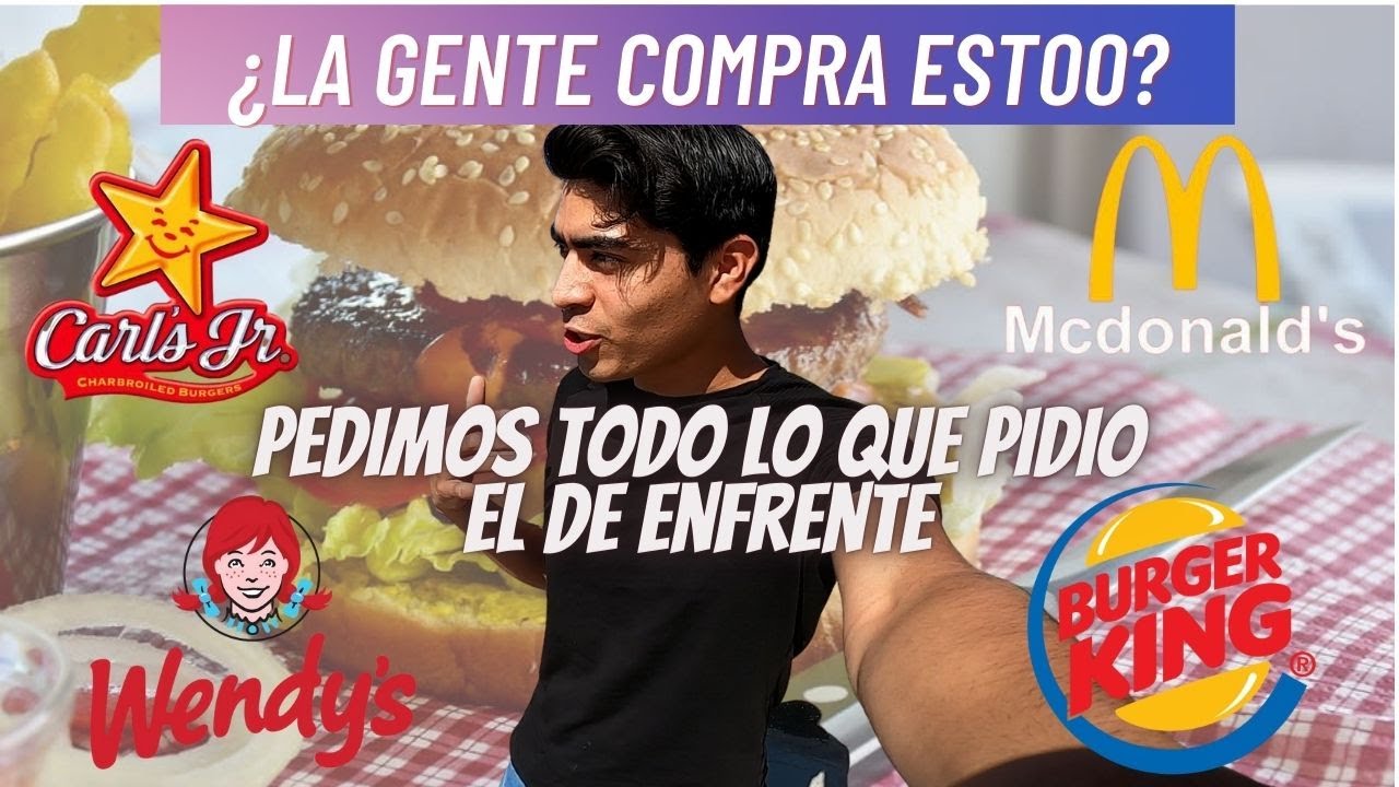 PEDIMOS LO MISMO QUE EL AUTO DE ENFRENTE|| ALGUIEN MAS DECIDE QUE ...