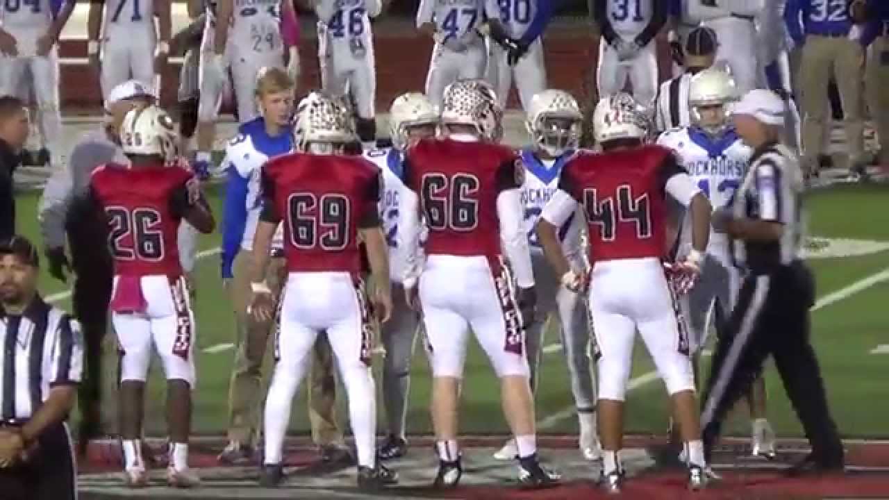 Jefferson City Jays Football 2015 vs. Rockhurst Hawklets - YouTube
