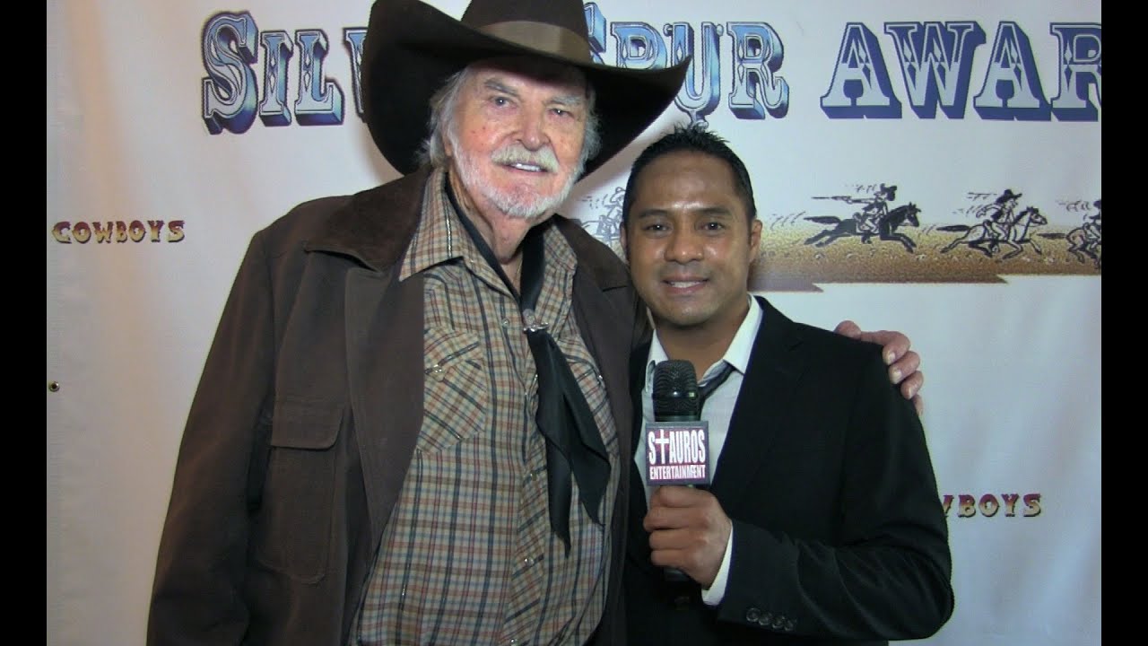 GREGG PALMER w/ TYRONE TANN - 18th Annual Silver Spur Awards / GUNSMOKE ...