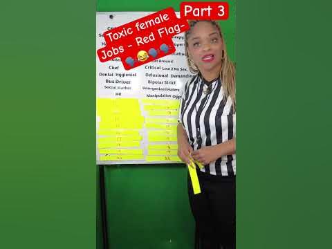 Part 3 Snippet Red Flag Toxic Female Jobs🗣🗣 #greenscreen #lottoknows #fypage #explore - YouTube