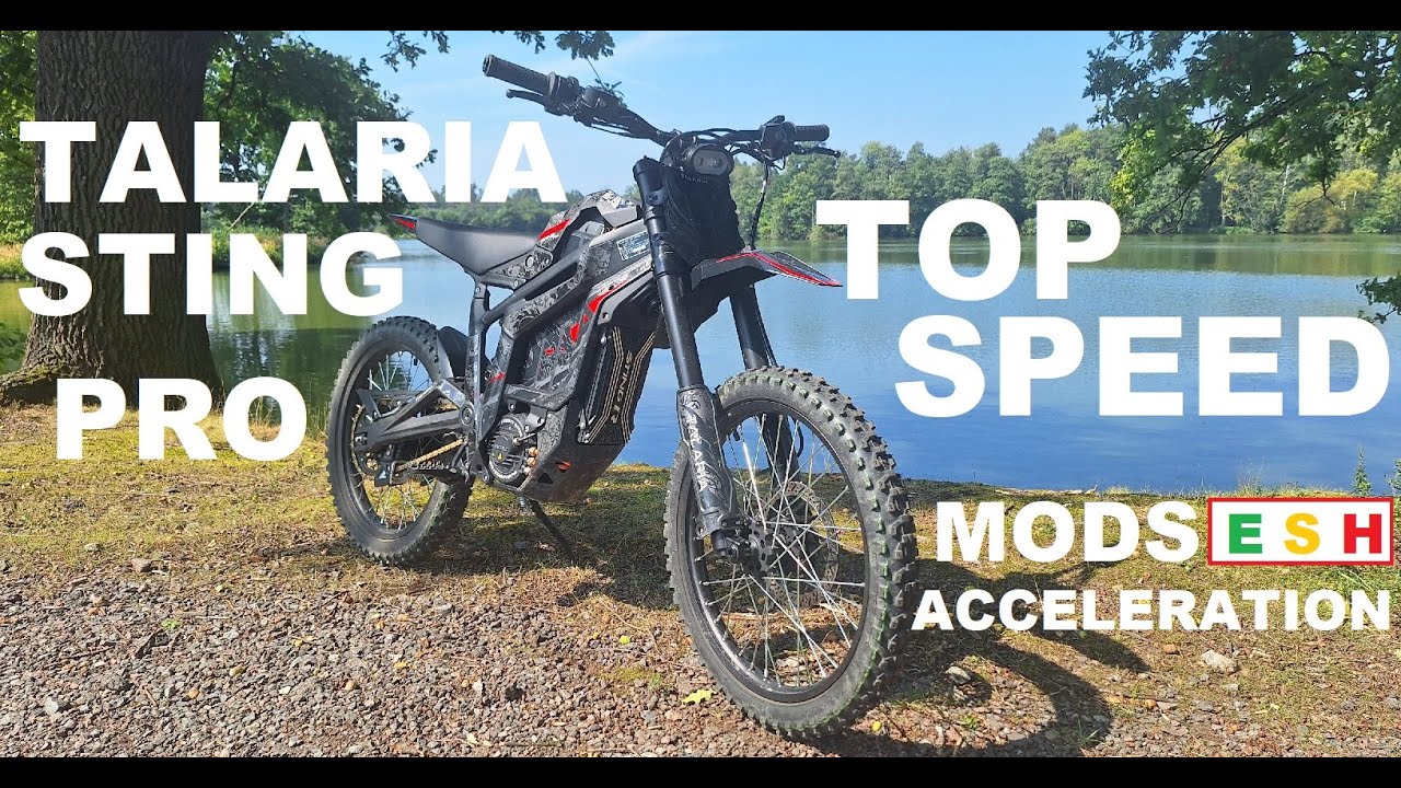 Talaria Sting PRO Akcelerace, Terén a Jízdní Režimy, - YouTube