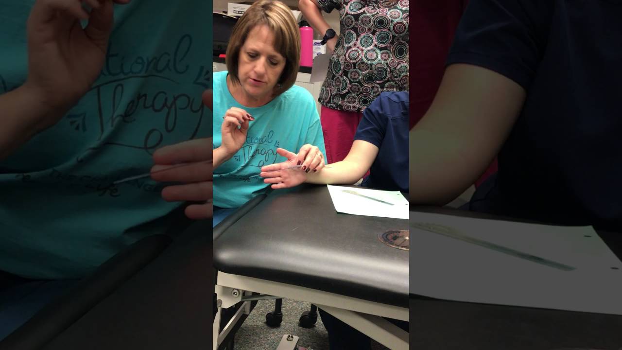 Goniometer: Finger MCP Extension - YouTube