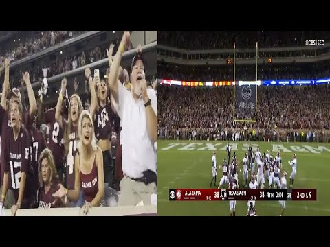 Seth Small’s wife stormed the field after he sealed Texas A&M’s win ...