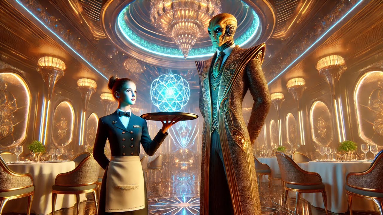Alien Billionaire Tests a Human Waitress with an Impossible Challenge ...