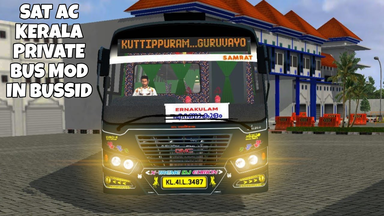 Kerala Private Bus Mod In Bus Simulator Indonesia - Bussid Bus Mod ...