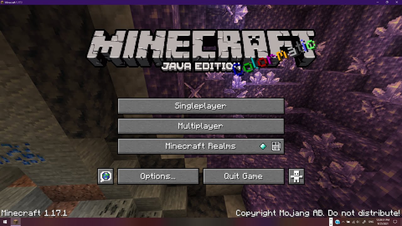 I got the rare colorful splash (Minecraft Java) - YouTube