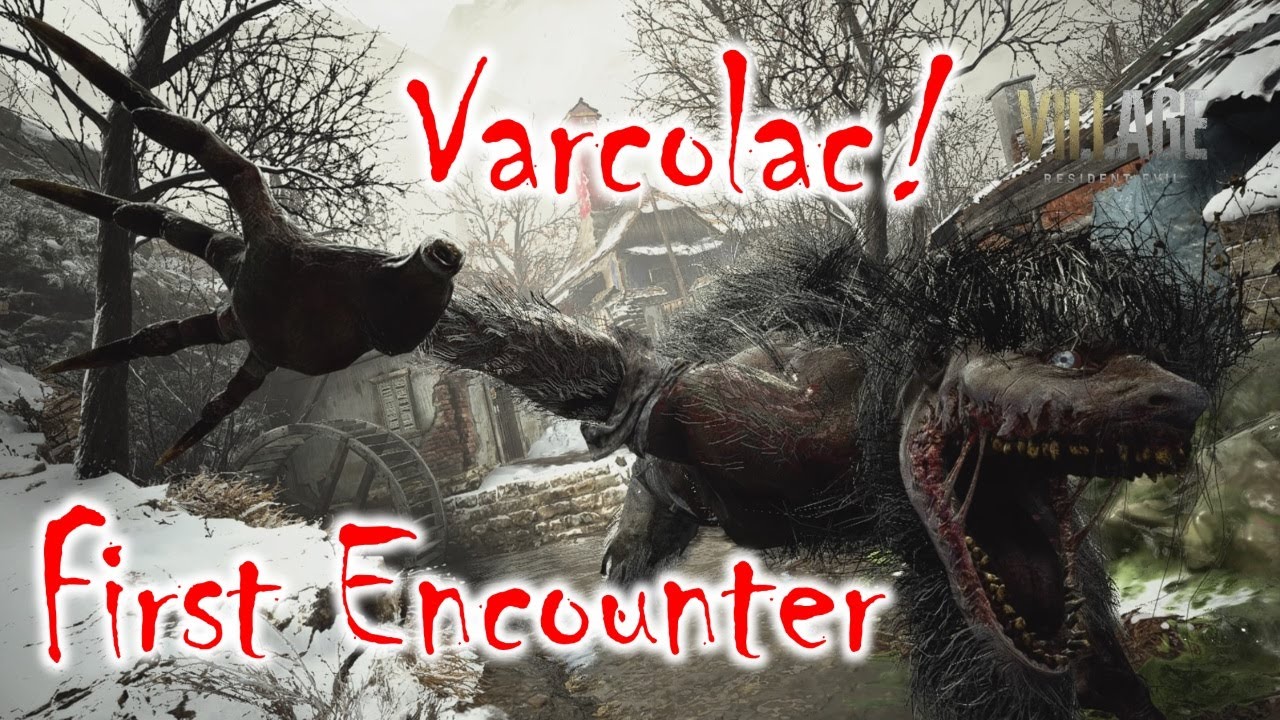 Resident Evil 8: Village - Killing a Varcolac first encounter | No ...