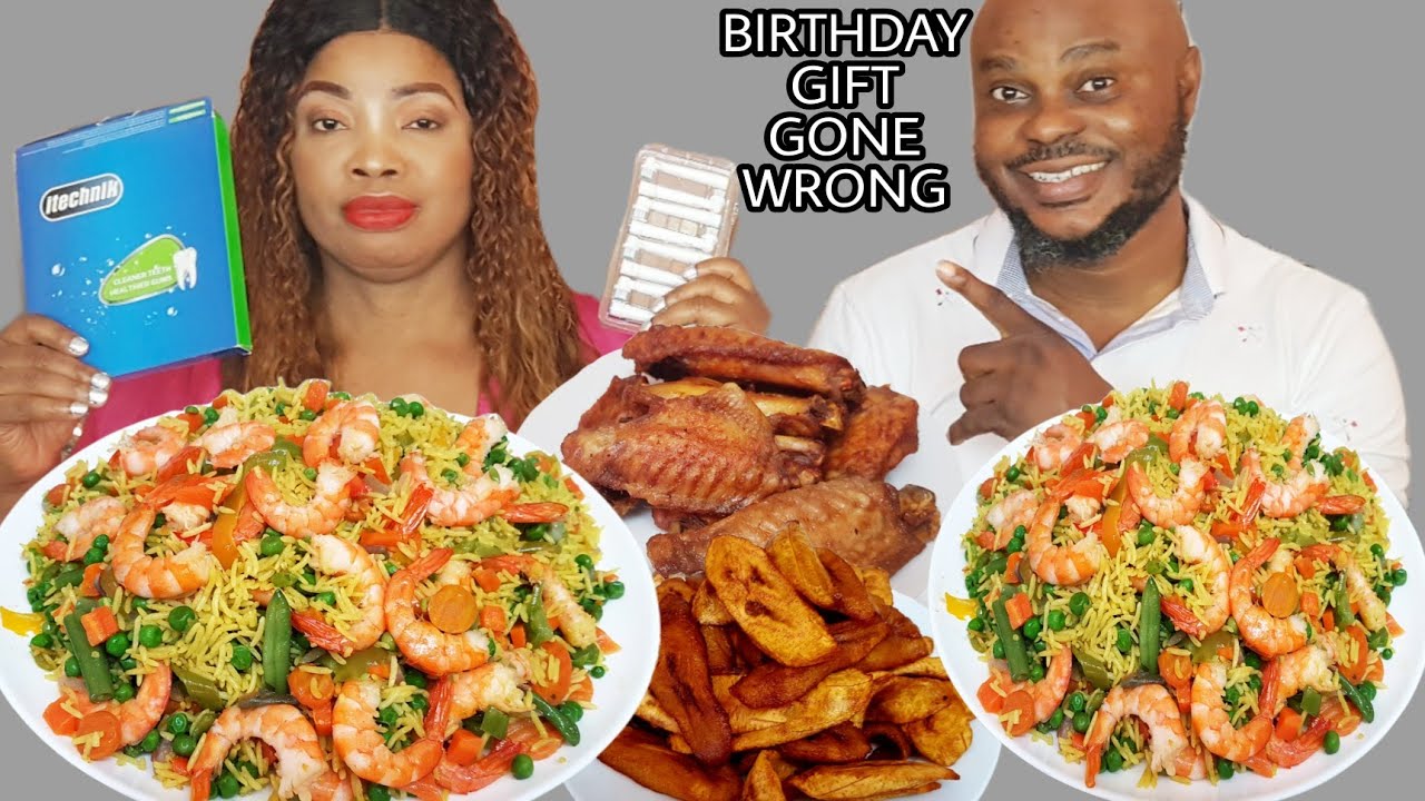 MY WIFE BIRTHDAY SURPRISE GIFT GONE WRONG | DELICIOUS FRIED RICE WITH ...